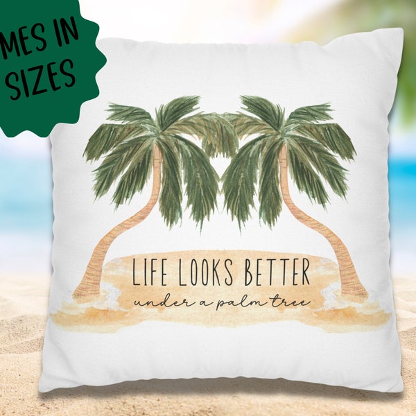 Palm Trees Pillow - Etsy