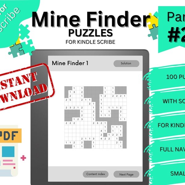 Mine Finder Puzzles - Etsy