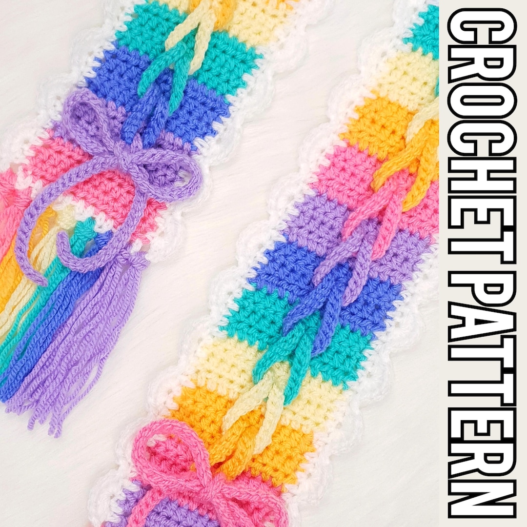 Stim Scarf Crochet PATTERN | Fidget Toy, Fiddle Muff, Sensory Accessory ...