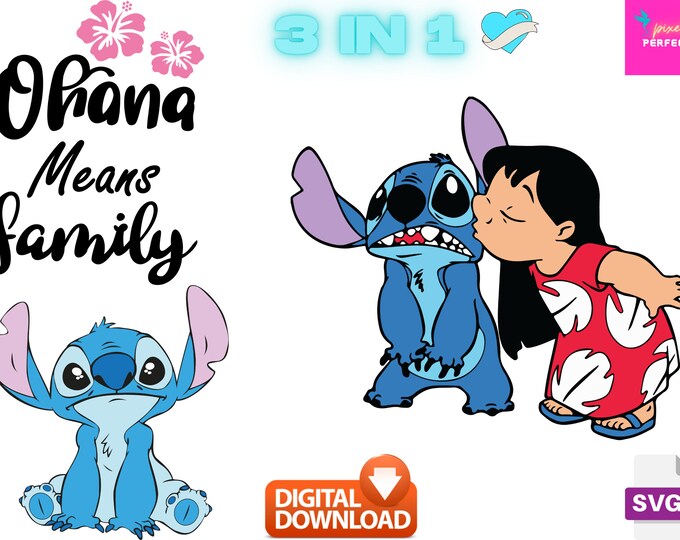 Lilo and Stitch Mandala Svg, Lilo Zentangle, Lilo Tattoo Svg, Enchanted ...
