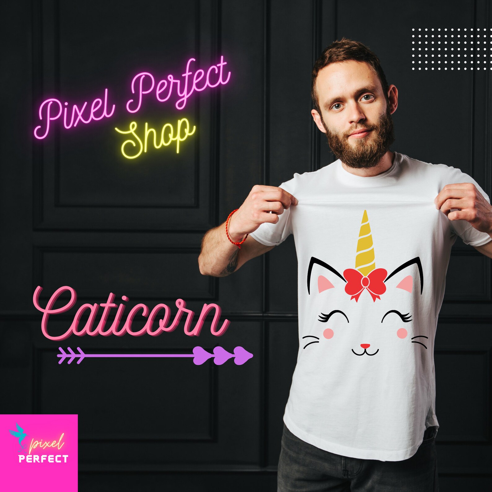 Caticorn SVG, Cute Kitty Cat Face SVG, Unicorn Cat Svg, Meowgical ...