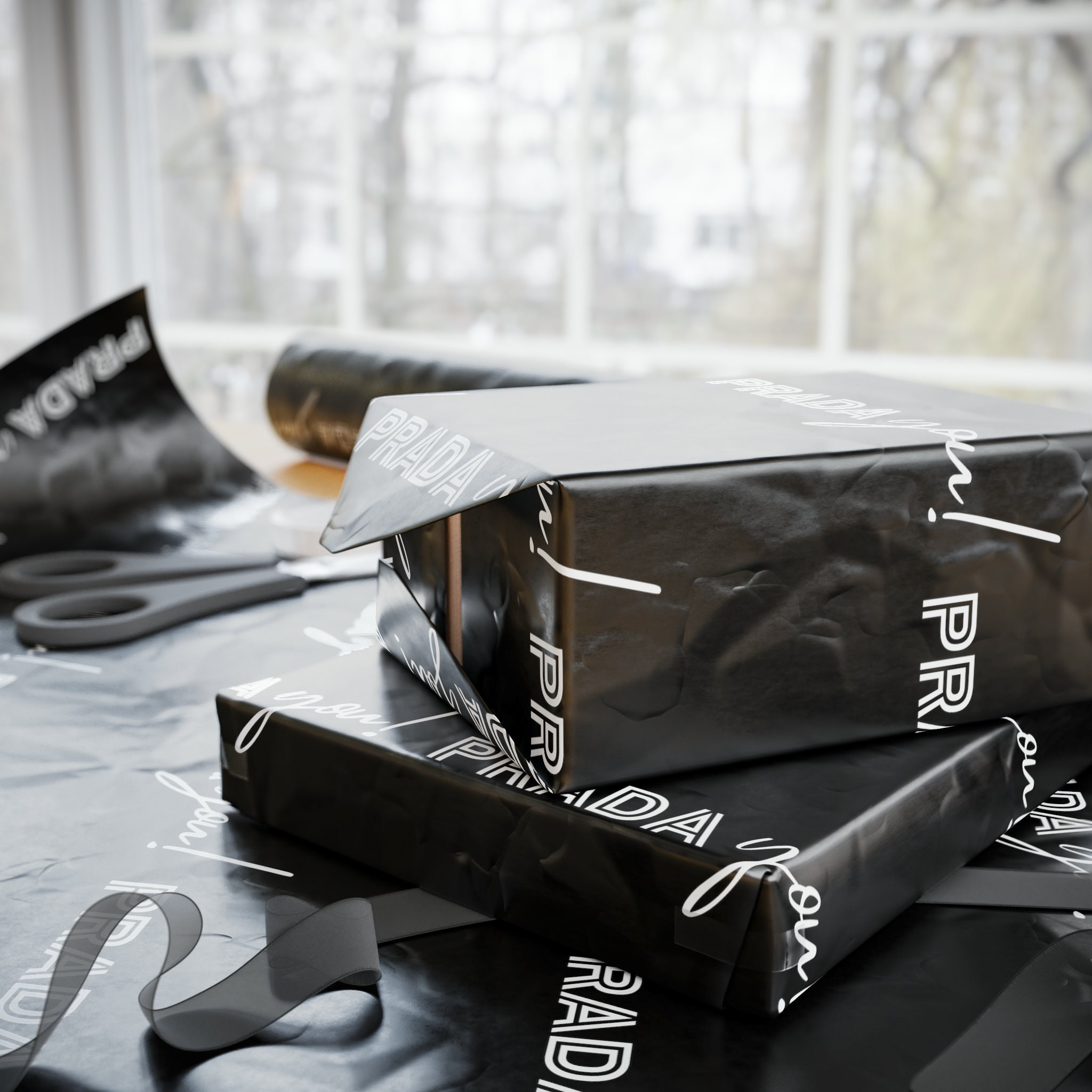 Prada You// Graduation Wrapping Paper, I'm so Prada You Gift, Prada ...