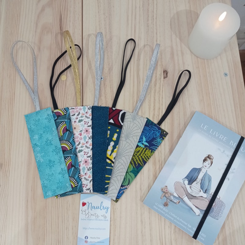 Elastic Bookmark - Etsy