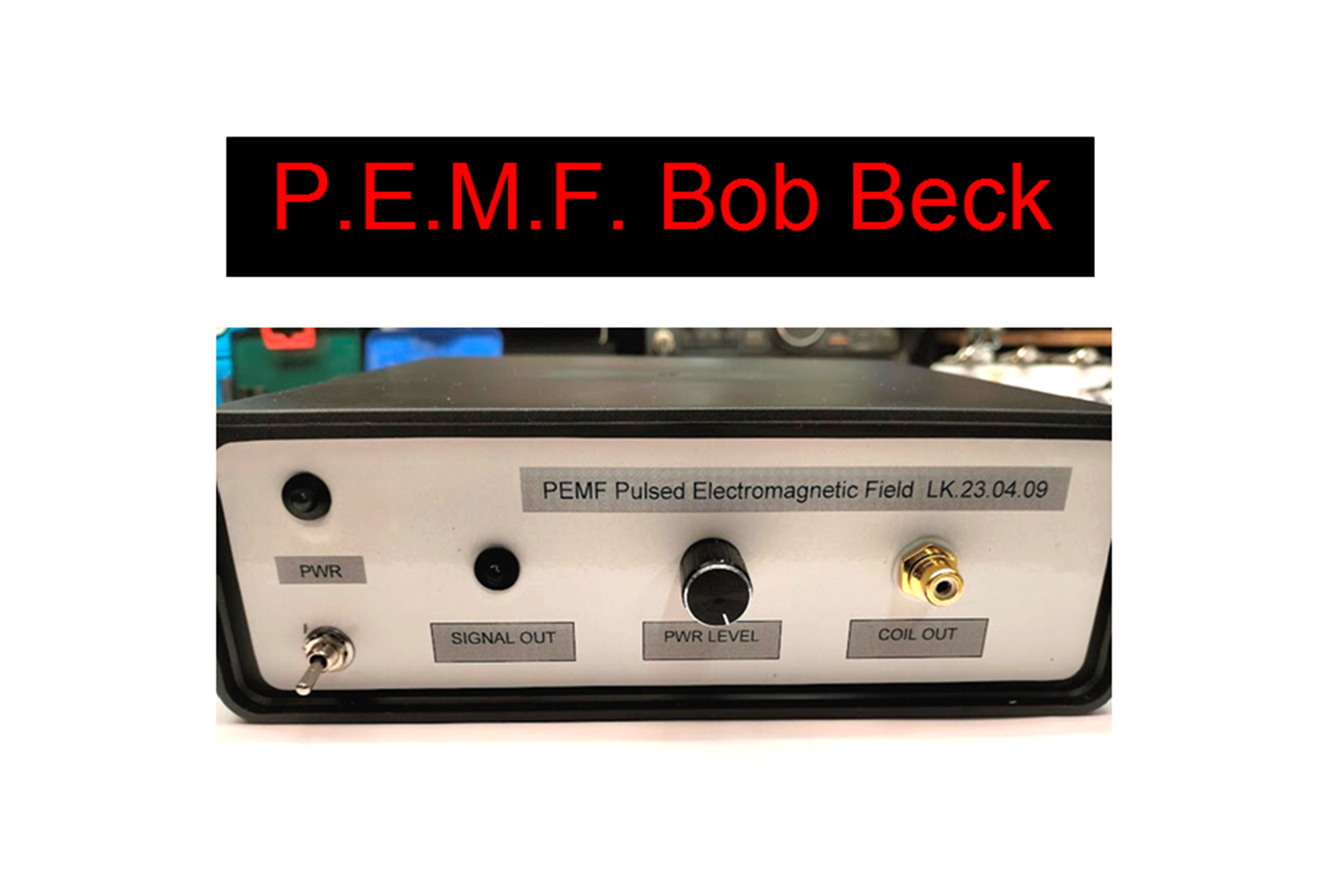 PEMF Bob Beck LK.23.04.22 PULSED Elettromagnetic Field Powerful Therapy ...