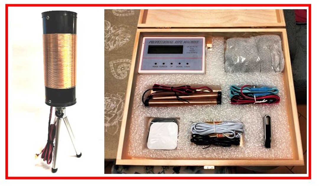 Kit LK 22.01.01 PROFESSIONAL RIFE Coil Antenna Machine Hulda Clark's ...