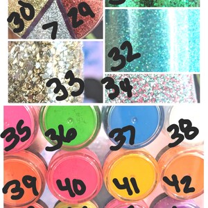 Epoxy Resin Numbers Set 1 2 3 4 5 6 7 8 9 10 Math Manipulatives ...