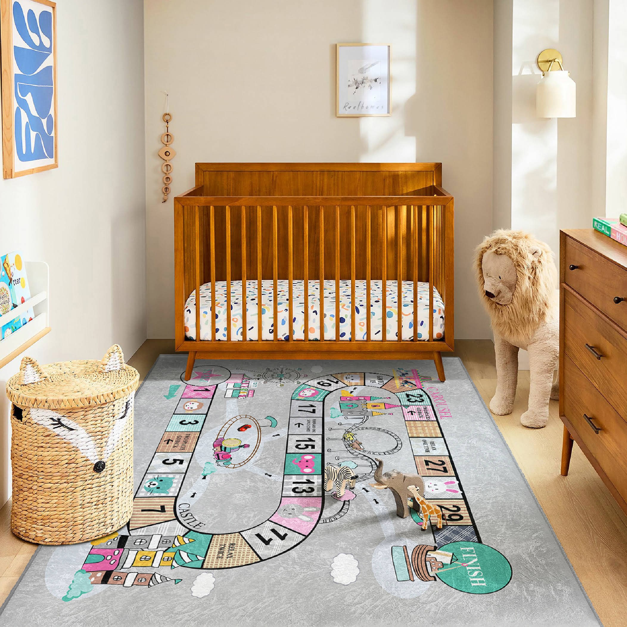 Best Kids Activity Mat|learning Numbers Kids Rug|best Playroom Rug ...