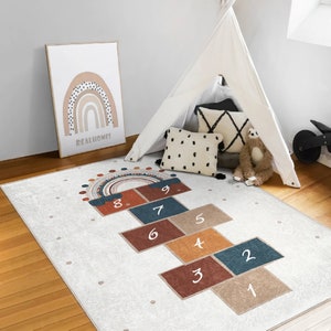 Hopscotch Kids Play Mat|learning Number Kids Mat|best Educational Kid's ...