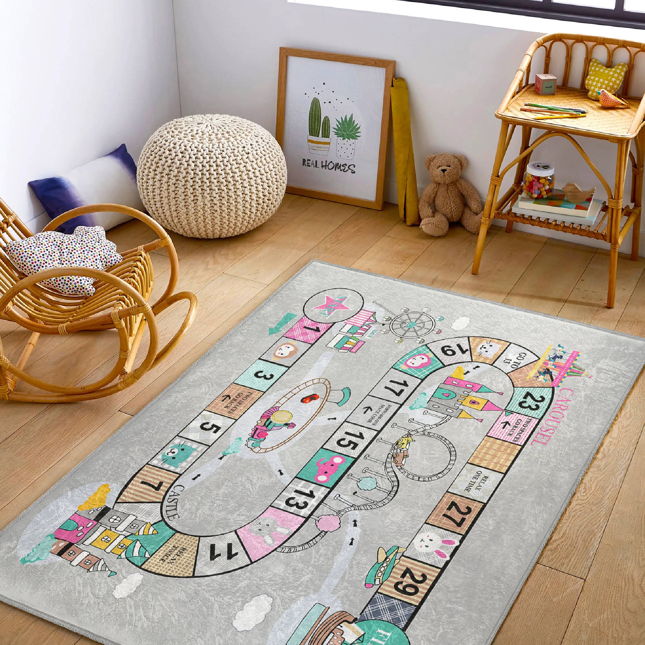 Best Kids Activity Mat|learning Numbers Kids Rug|best Playroom Rug ...