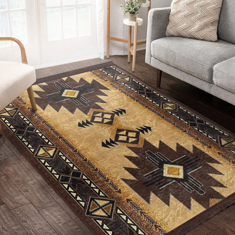 Aztec Rug - Etsy
