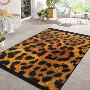 Leopard Print Rug|cheetah Print Rug|animal Pattern Area Carpet|western ...