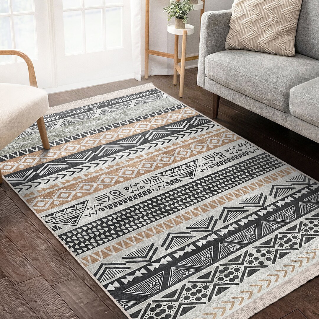 Geometric Scandinavian Style Area Rug|ethnic Pattern Kilim Rug ...
