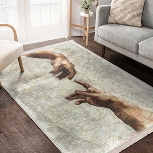 Hand of God Rug|anti-slip Modern Living Room Carpet|pop Art Rugs|famous ...