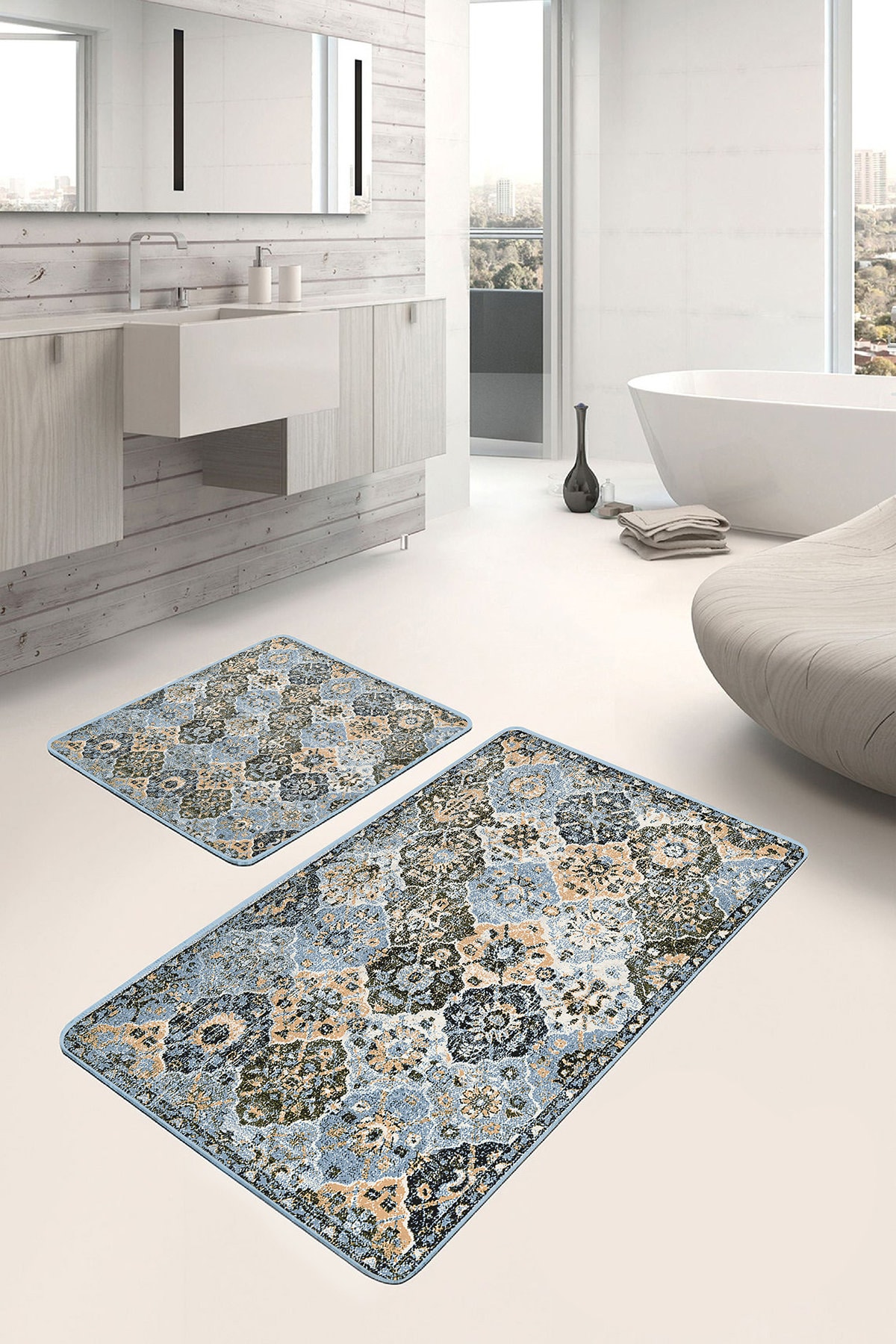 Luxury Bathroom Mat|non Slip Bath Mat Set of 2|bestselling Bathroom Rug ...