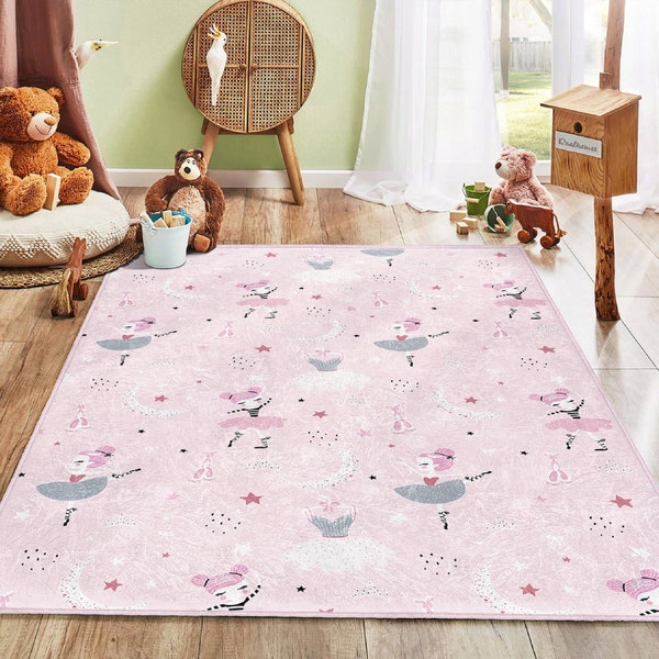 Girl Nursery Rug - Etsy