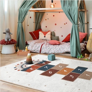 Hopscotch Kids Play Mat|learning Number Kids Mat|best Educational Kid's ...