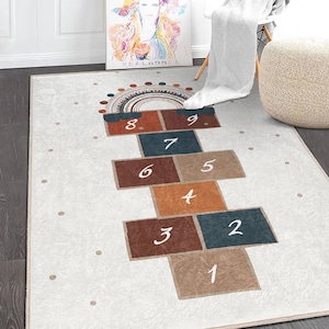 Hopscotch Kids Play Mat|learning Number Kids Mat|best Educational Kid's ...
