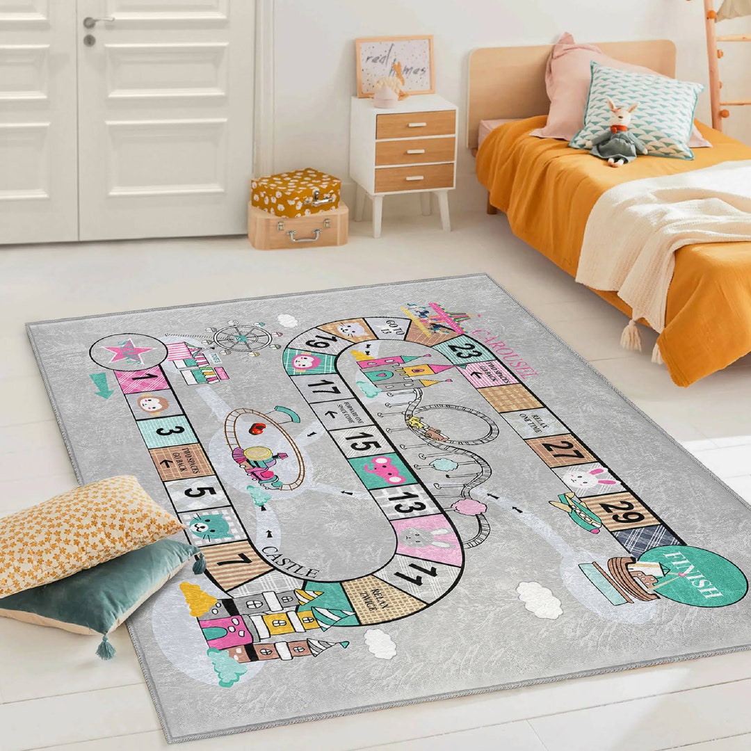 Best Kids Activity Mat|learning Numbers Kids Rug|best Playroom Rug ...