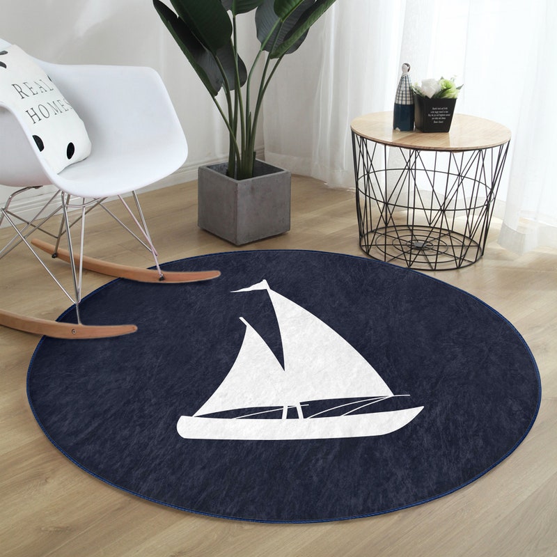 Nautical Rug - Etsy