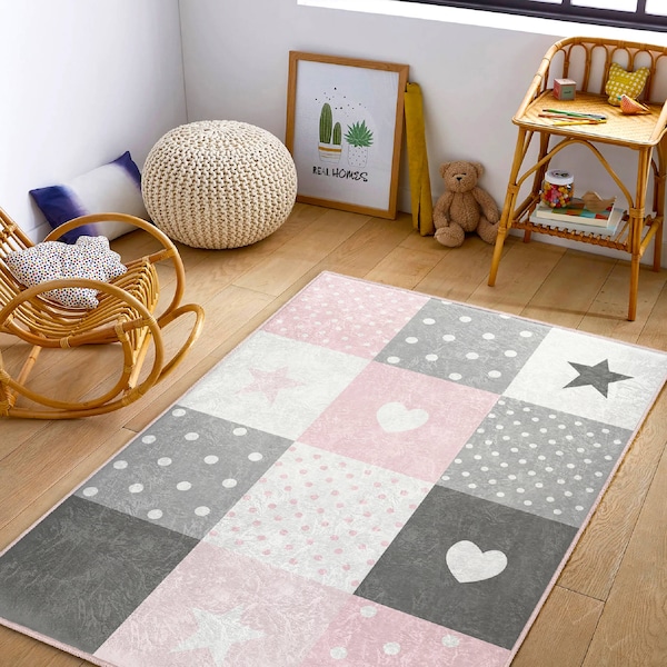 Polka Dot Rug - Etsy
