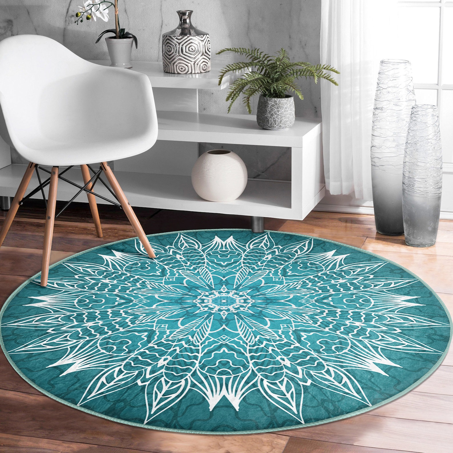 Bestselling Pilates Mat|mandala Pattern Meditation Mat|green Area Rugs ...