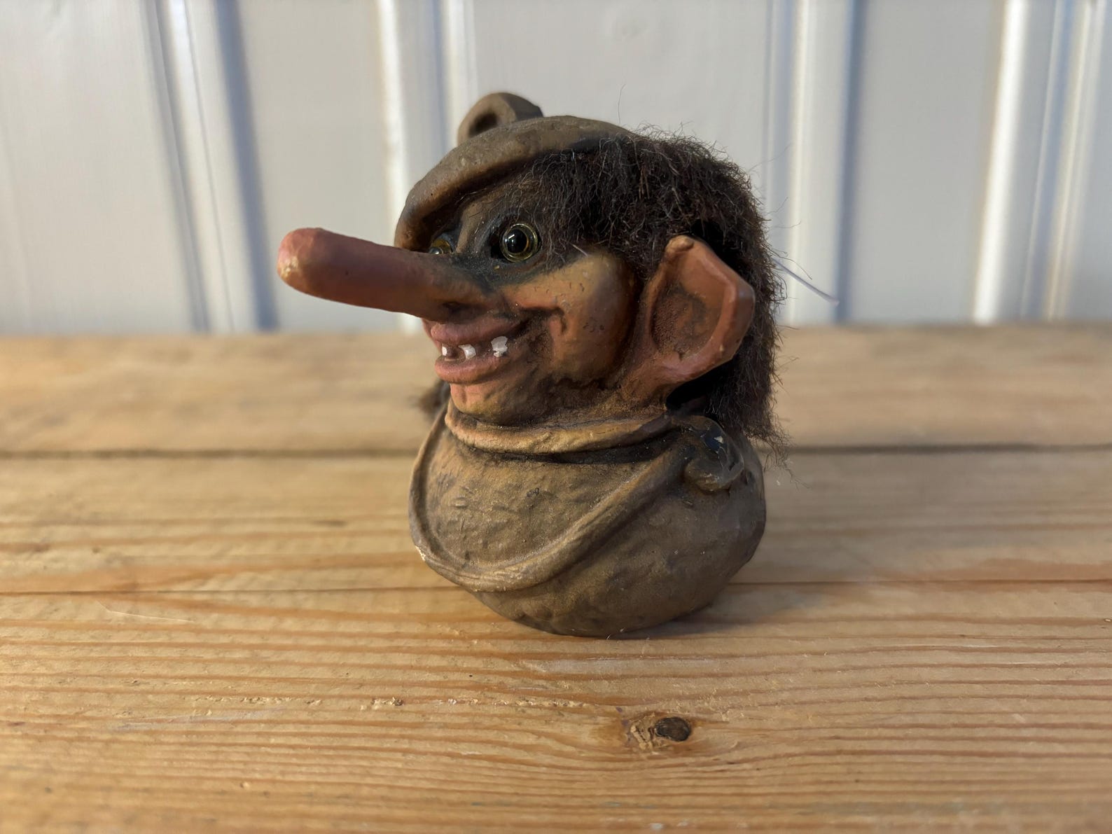 Vintage Ny Form Troll # 054 Troll in Black Pot Norwegian Troll ...