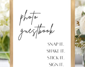 Photo Guestbook Sign - Etsy