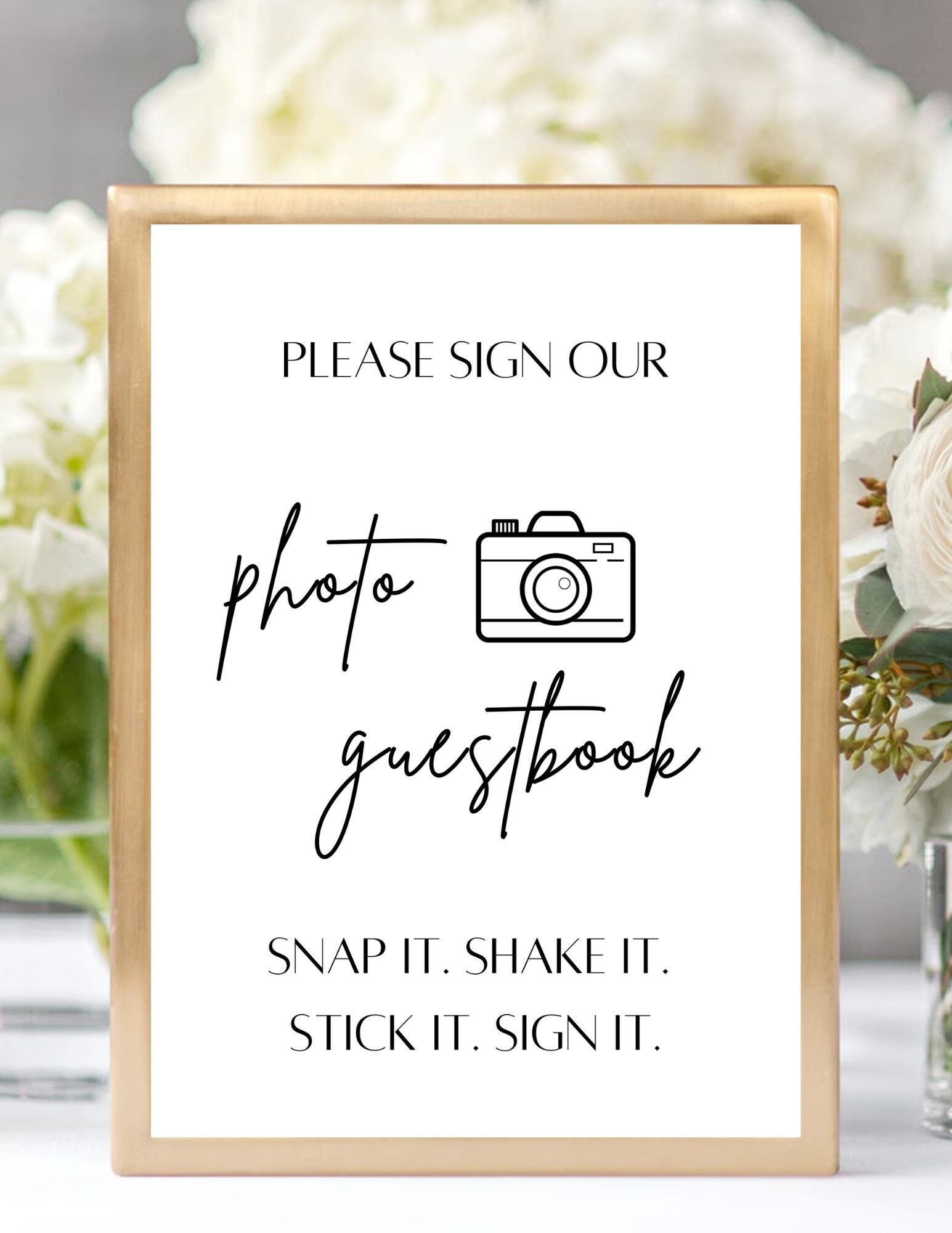 Photo Guestbook Sign - Etsy