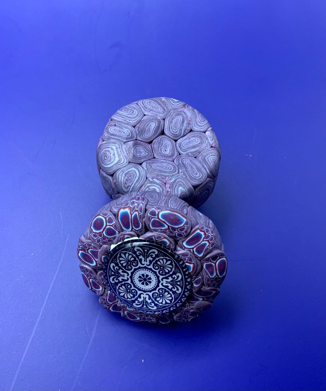 JADE Fimo Art Mini Glass Jar Edition - Etsy