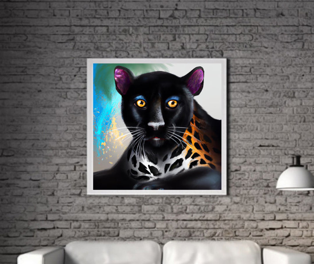 Modern Panther PRINTABLE ART Panther Print Download Panther Poster Wild ...