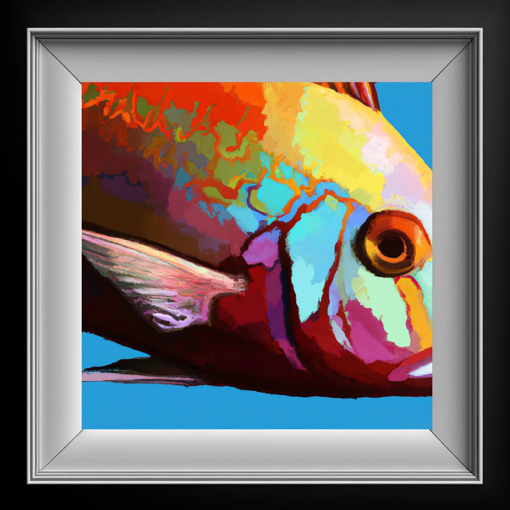Modern Fish PRINTABLE ART Fish Print Download Fish One Piece Poster Sea ...