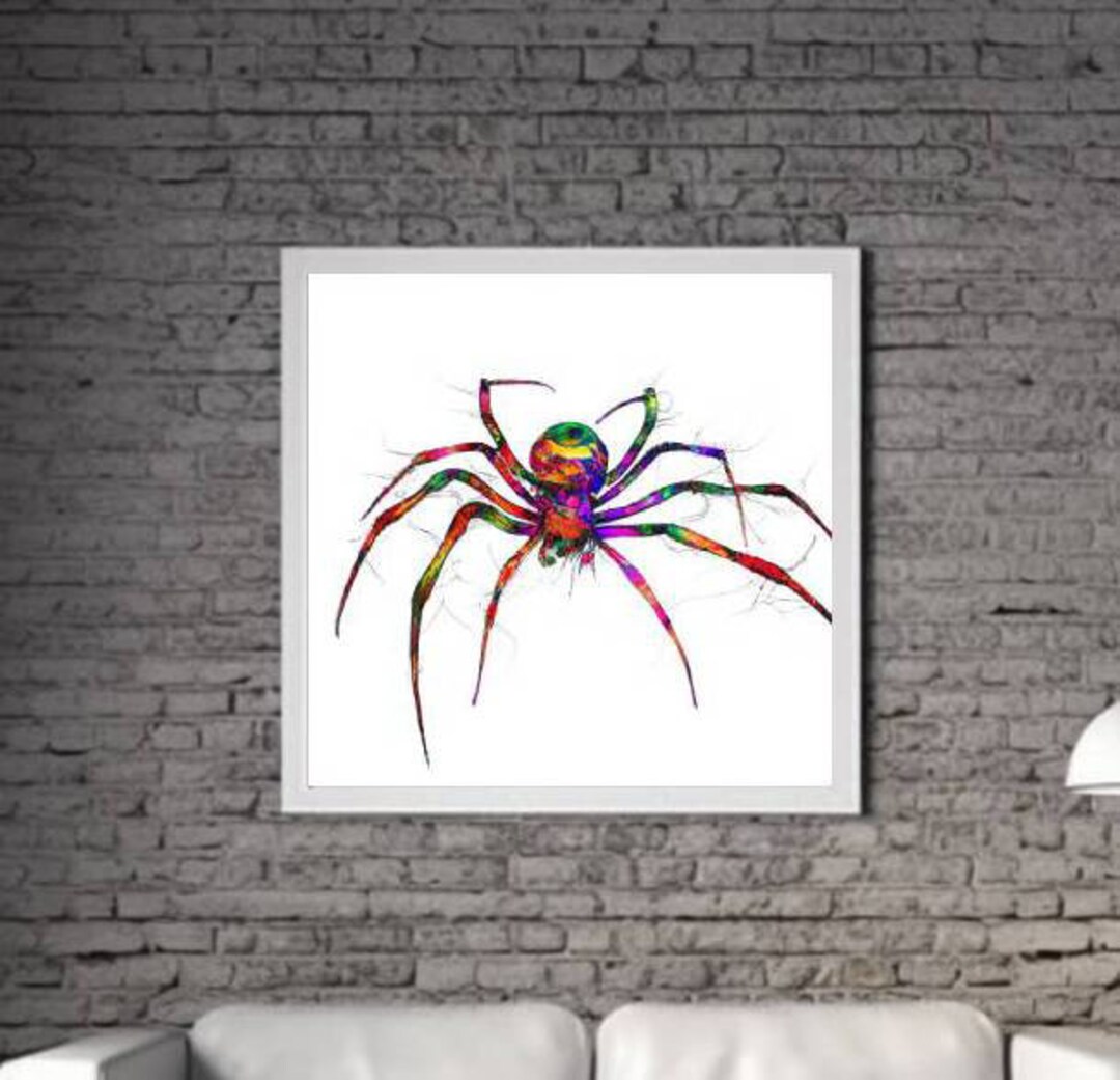 Modern Spider PRINTABLE ART Spider Print Download Poster Insect Life ...