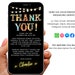 Digital Thank You Card, Editable Thank You Ecard Template, Fun Birthday ...