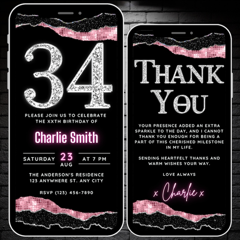 34th Birthday - Etsy