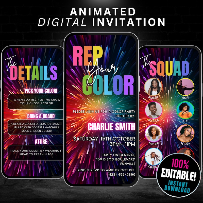 Trending Animated Invites - Etsy UK