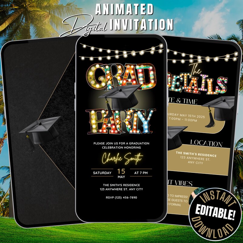 Graduation Open House Invitations - Etsy