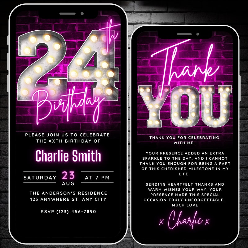 24th Birthday - Etsy