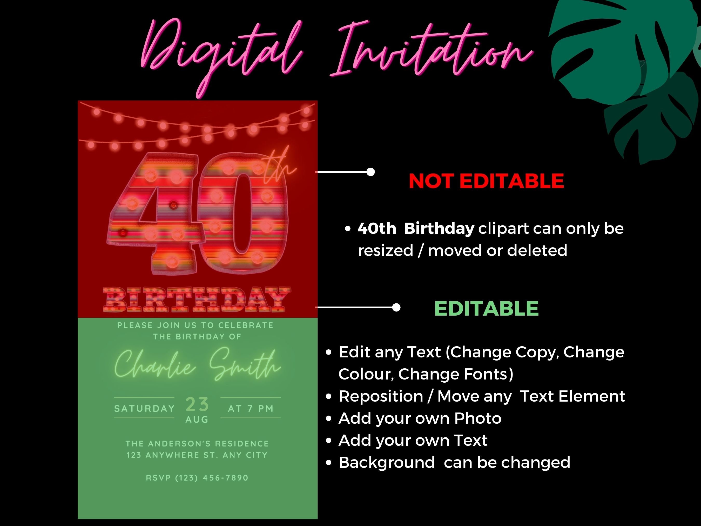 editable-40th-birthday-invitation-template-digital-invite-for-etsy