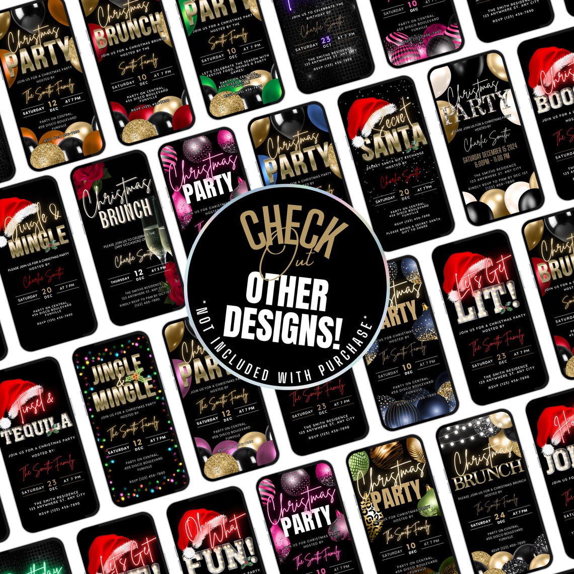 Digital Trailer Trash Bash Christmas Party Invitation, Redneck ...