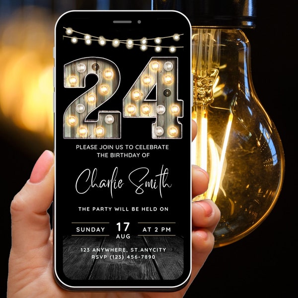 24th Birthday - Etsy