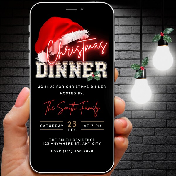 Work Dinner Invitation - Etsy