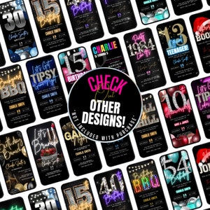 Animated Sneaker Ball Party Invitation for Phone, Self Edit Girls ...