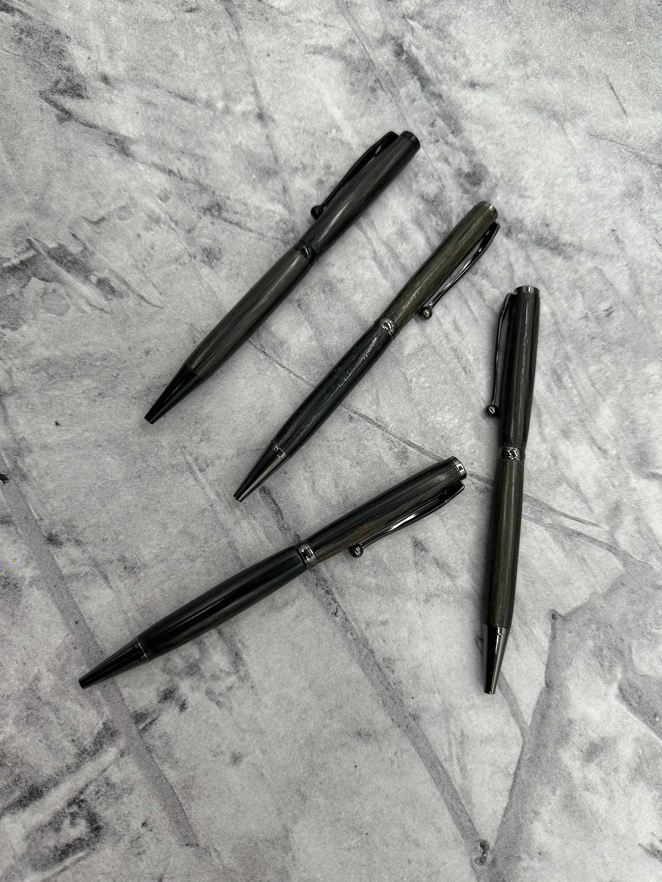 Handcrafted Dark Wood Pens - Etsy