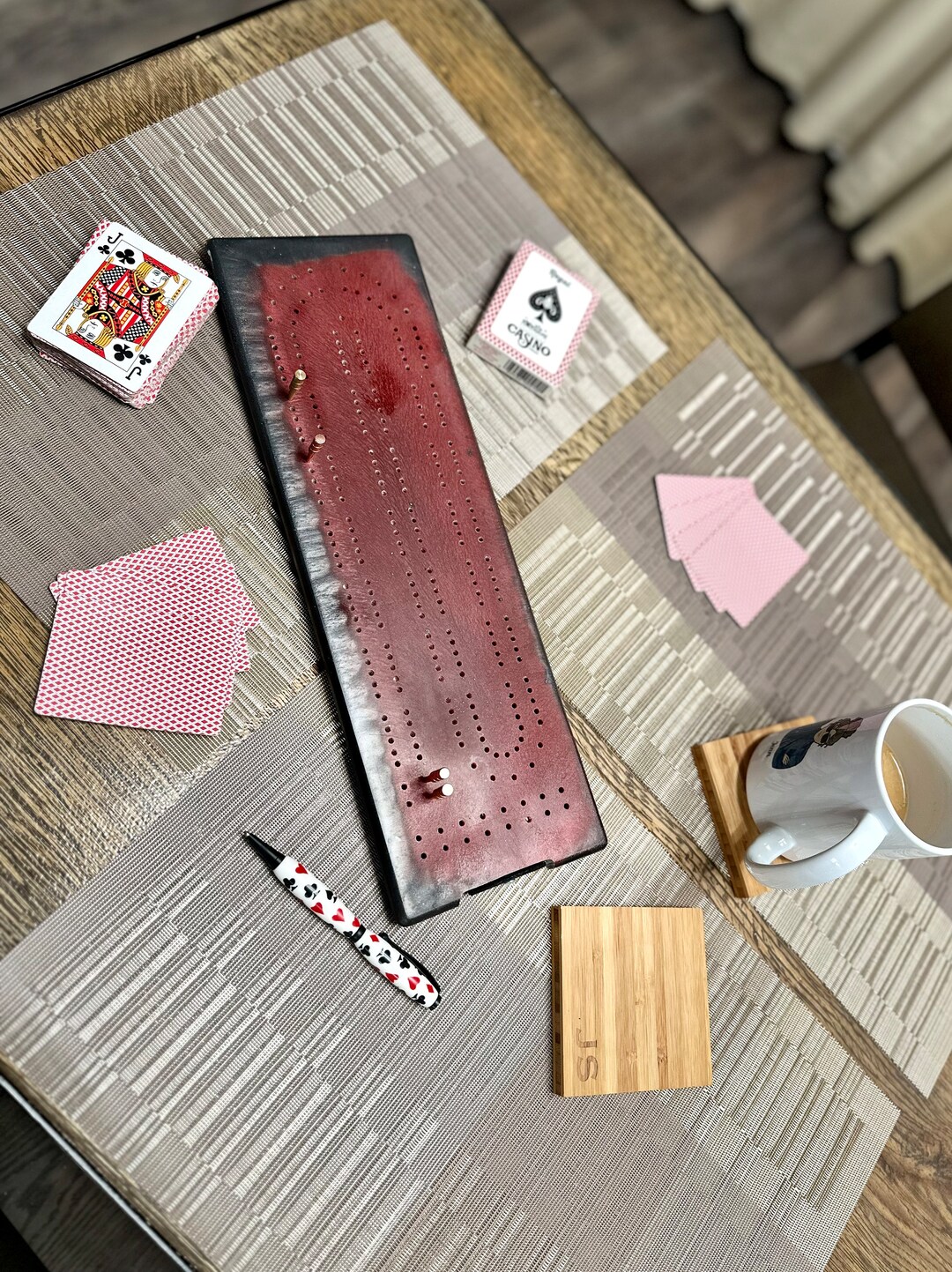 Handmade Cribbage Board - Etsy