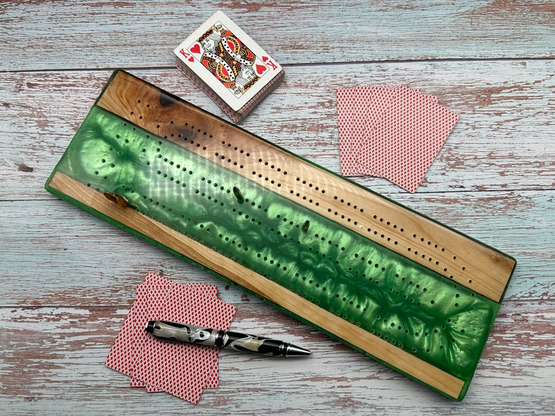 Handcrafted River Cribbage Boards - Etsy