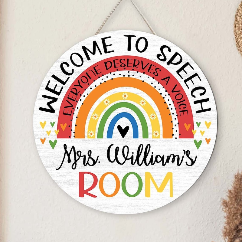 Speech Room Sign - Etsy