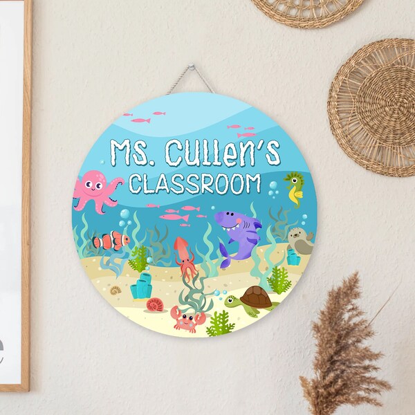 Ocean Classroom Door - Etsy