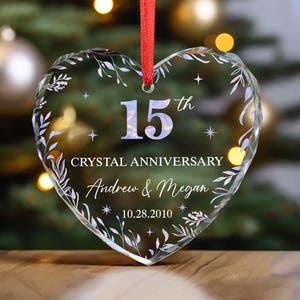 crystal wedding present