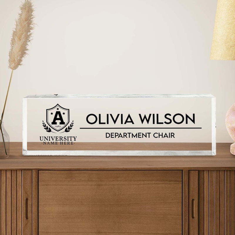 Door Name Plate Professor - Etsy