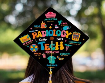 Rad Tech Balloon Banner Graduation Party Decorations Grad Party Decor ...